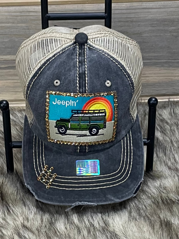 Denim Jeepin Baseball Cap – Denims & Diamonds Boutique